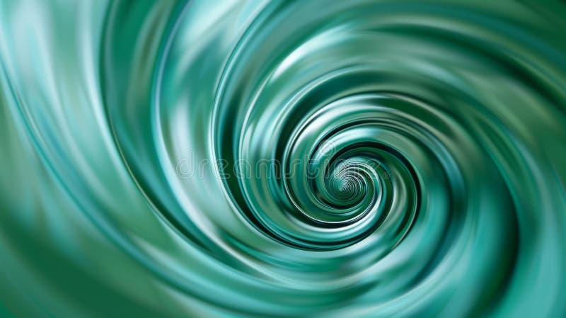 Abstract Green Swirl Background with Dynamic Motion and Vortex Effect ...
