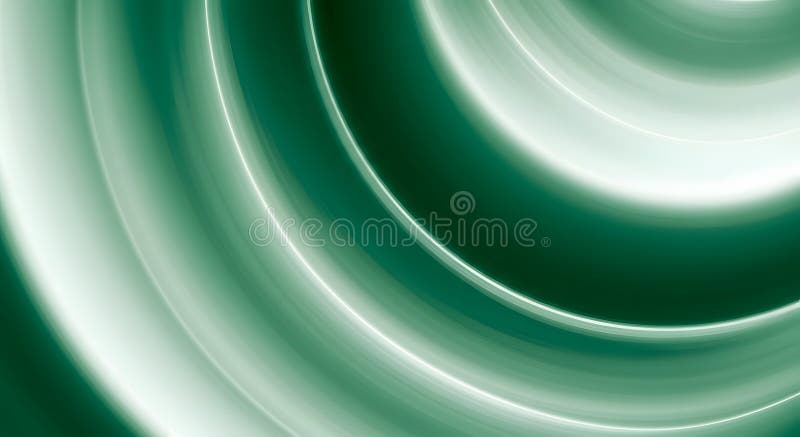 Abstract Green Swirling Light Waves with Smooth Motion Stock ...