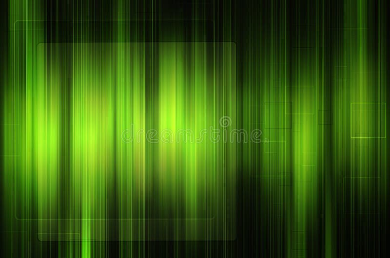 Abstract Green Tech Background Stock Illustration - Illustration of ...
