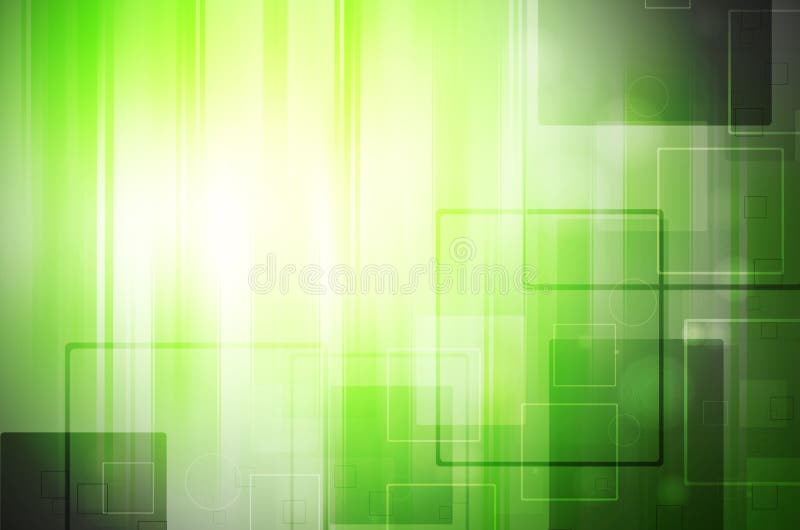 Abstract Green Tech Background Stock Illustration - Illustration of ...