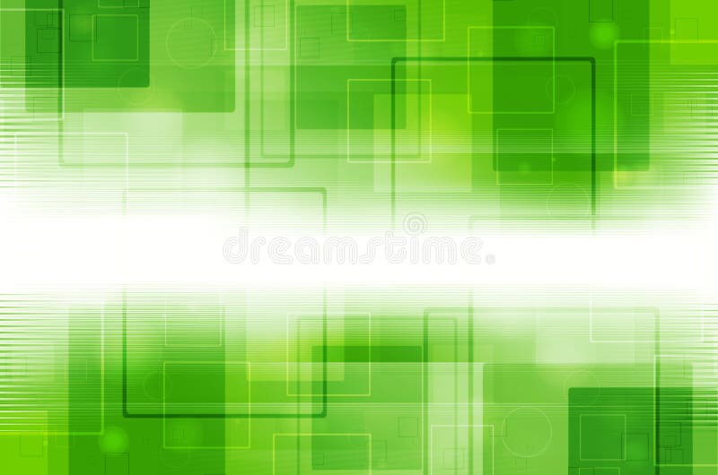 Abstract Green Technology Background. Stock Illustration - Illustration ...