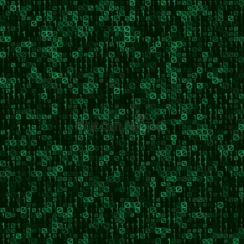 Abstract Green Technology Seamless Background Stock Vector Illustration Of Computer Digital