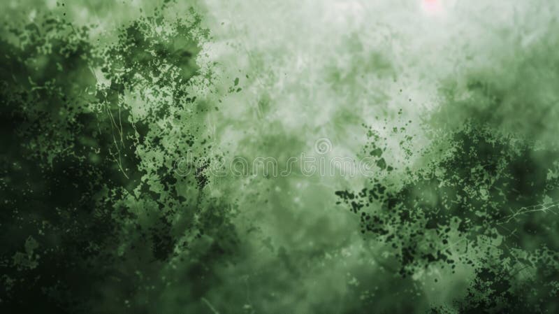 Abstract Green Texture Background, Watercolor Effect, Artistic Design ...