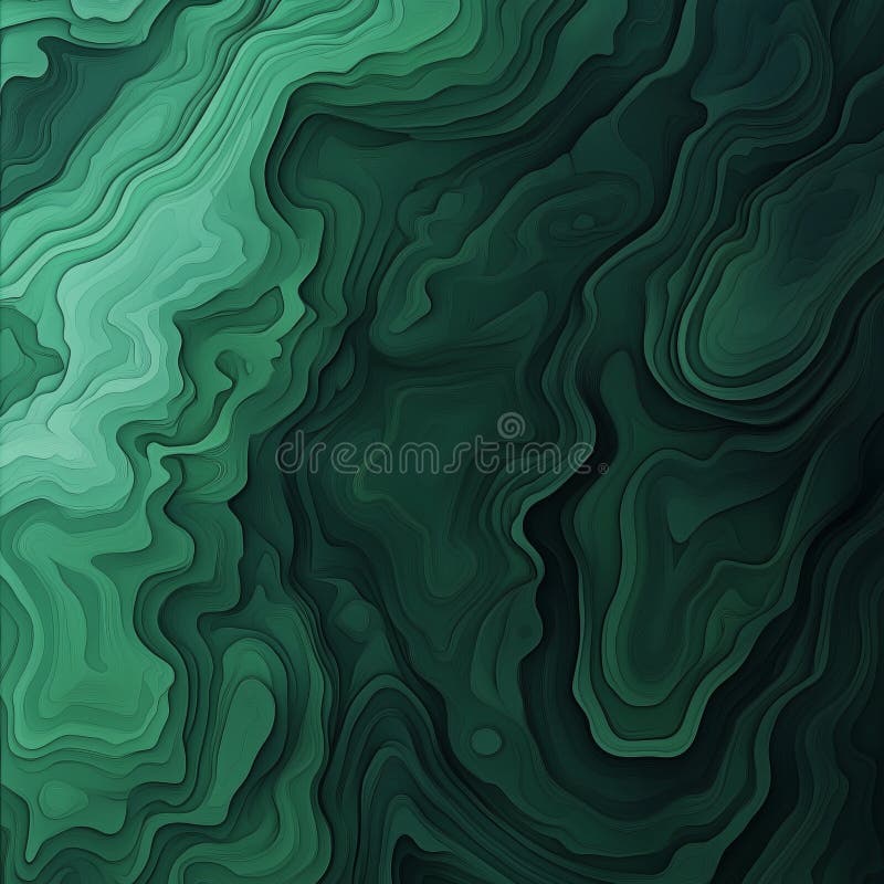 Abstract Green Topographic Pattern Layered Contours Stock Photos - Free ...