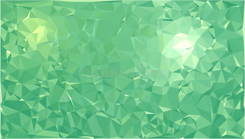 Abstract Green Triangle Shape Background. Abstract Background of ...