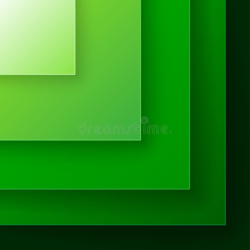 Abstract Green Triangle Shapes Background Stock Vector - Illustration ...
