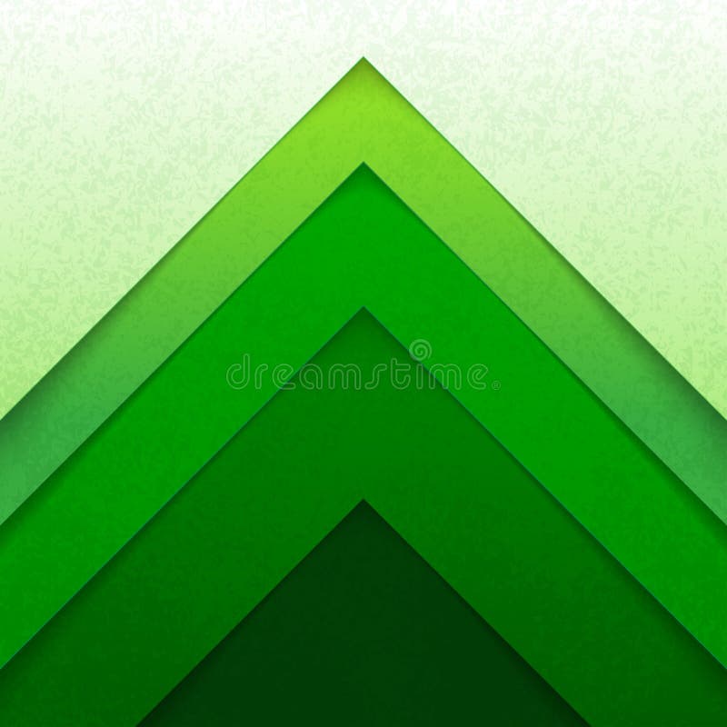 Abstract Green Triangle Shapes Background Stock Vector - Illustration ...