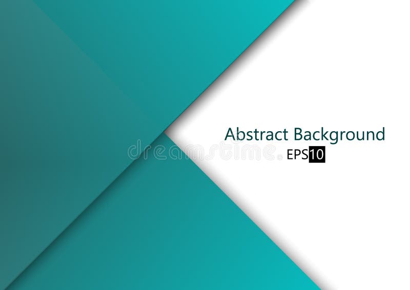 Abstract Green Turquoise and Blue Background. Vector Overlap Layer ...