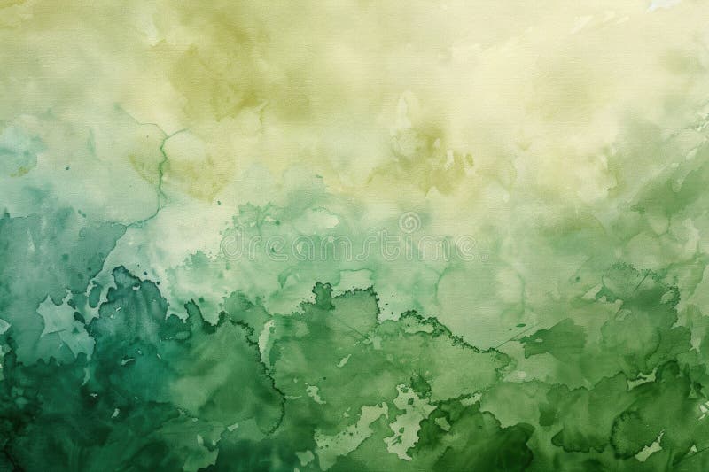 Abstract Green Watercolor Background - Creative and Calming Art for ...