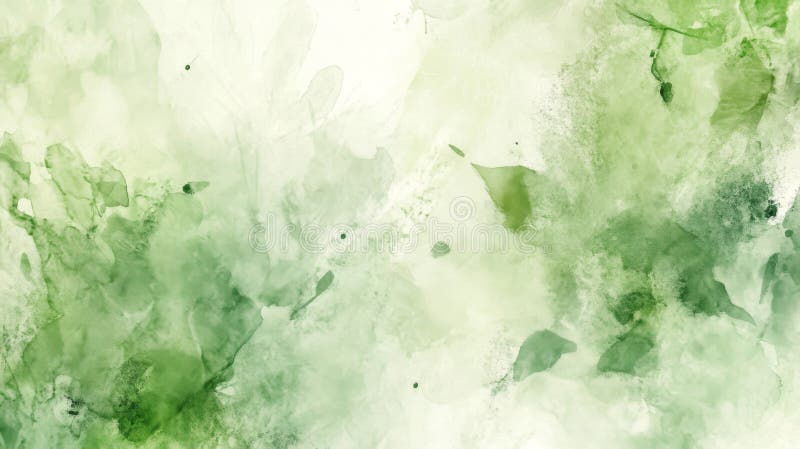 Abstract Green Watercolor Background Texture Stock Illustration ...