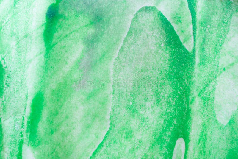 Abstract Green Watercolor Background Texture Close Up Stock Photo ...