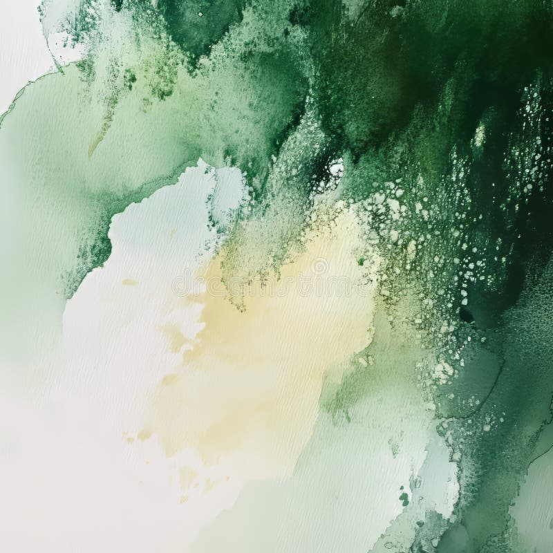 Abstract Green Watercolor Background. Texture of Watercolor Stains ... Abstract Green Watercolor Background. Texture of Watercolor Stains ...