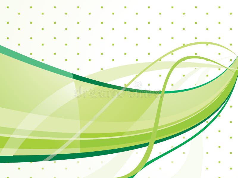 Abstract Green Wave Background Stock Vector - Illustration of draw ... Abstract Green Wave Background Stock Vector - Illustration of draw ...
