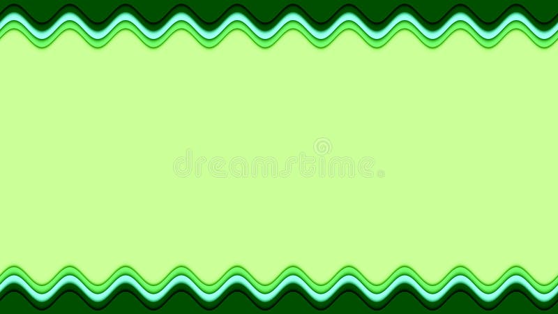 Abstract Green Wave Border stock footage. Video of minimal - 335526640
