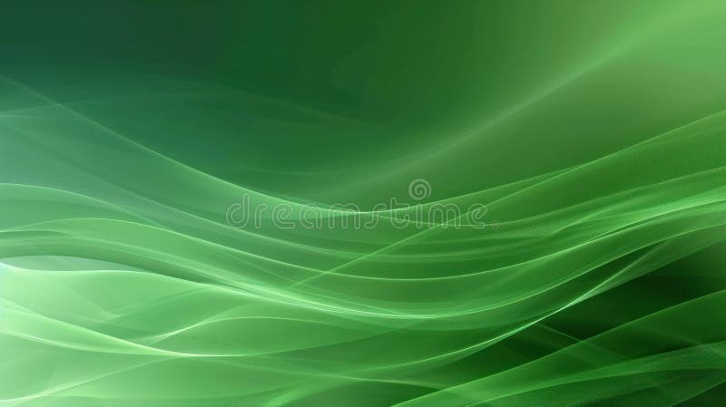 Abstract Green Wave Gradient Background Stock Photo - Image of soft ...