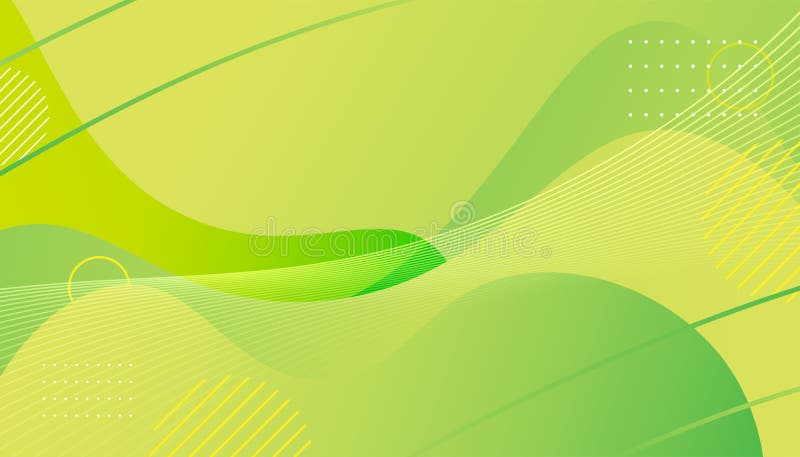 Abstract Green Wave Pattern Graphic Design Stock Illustration ...