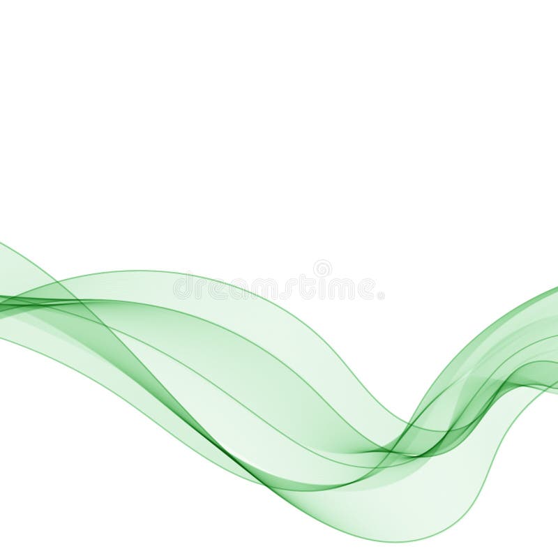 Abstract Green Wave. Vector Pattern. Eps 10 Stock Vector - Illustration ...