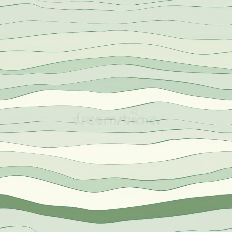 Abstract Green Wavy Lines Background for Creative Design Stock ...