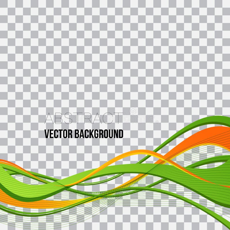 Abstract Green Wavy Lines. Colorful Vector Background. Smoke Green Wave ... Abstract Green Wavy Lines. Colorful Vector Background. Smoke Green Wave ...