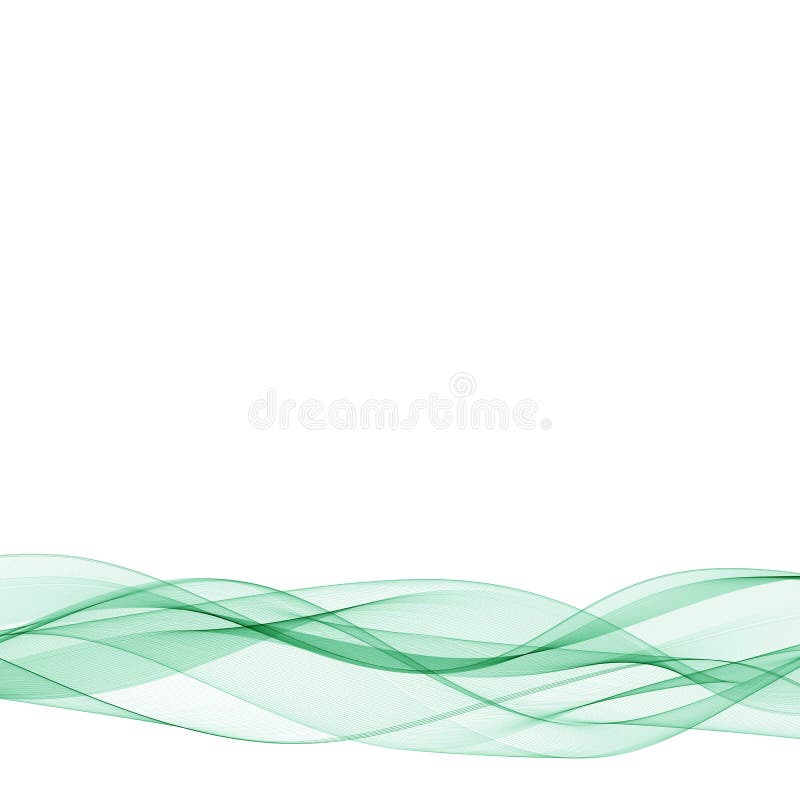 Abstract Green Wavy Lines. Colorful Vector Background Stock Vector ... Abstract Green Wavy Lines. Colorful Vector Background Stock Vector ...
