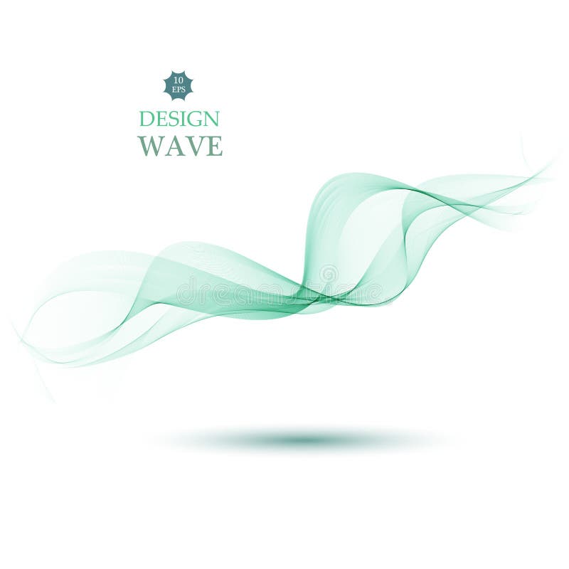Abstract Green Wavy Lines. Colorful Vector Background Stock Vector ... Abstract Green Wavy Lines. Colorful Vector Background Stock Vector ...