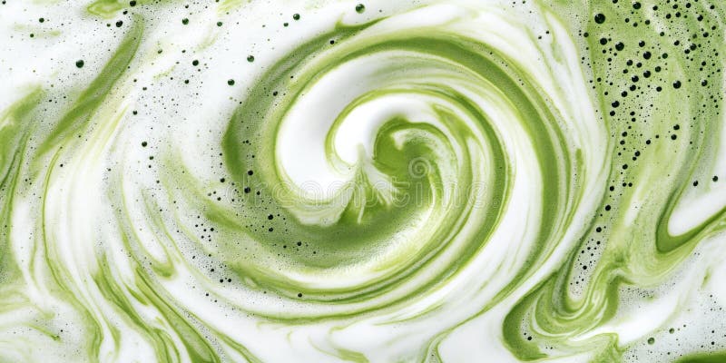 Abstract Green and White Paint Splatter Stock Photo - Image of splatter ...