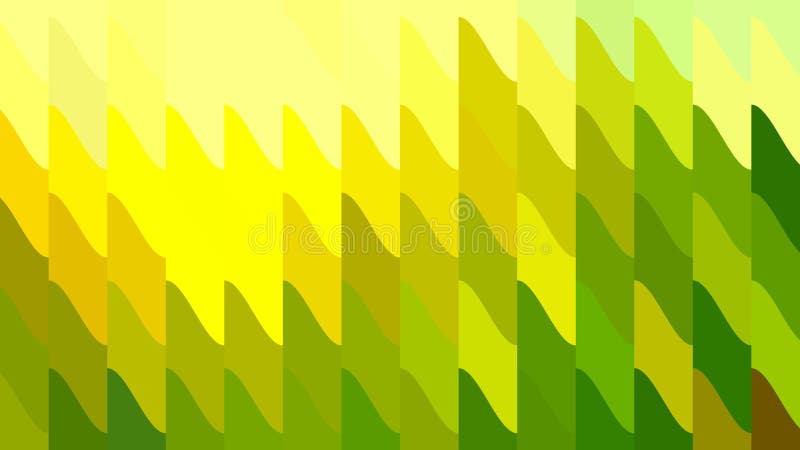 Abstract Green and Yellow Geometric Shapes Background Vector Stock ...