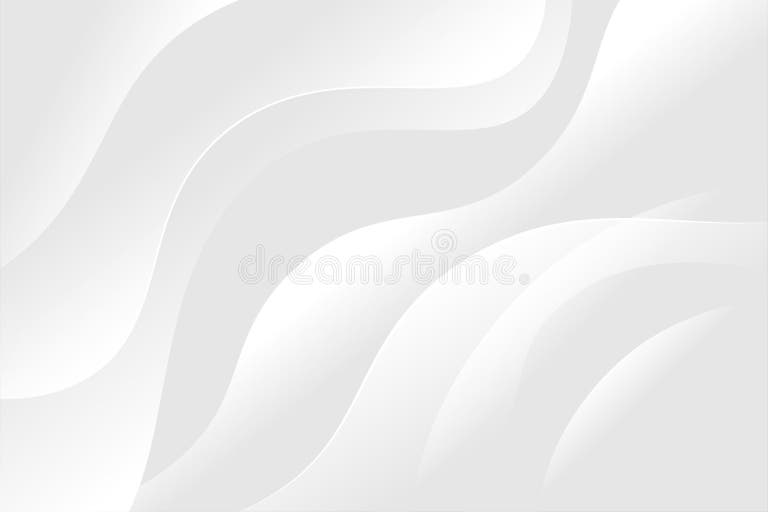 Abstract Grey Background Poster with Dynamic Waves Stock Vector ...