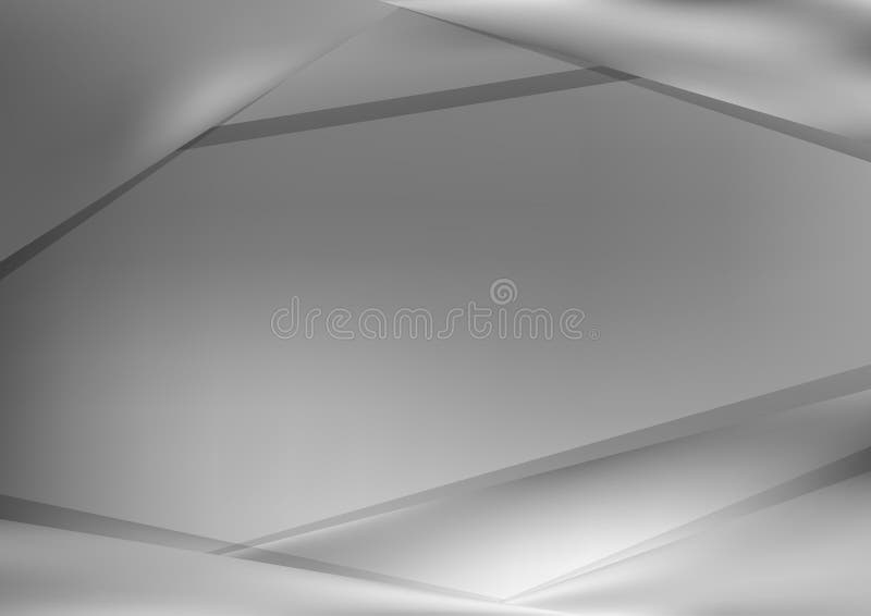 Abstract Grey Background Template Stock Vector - Illustration of ...