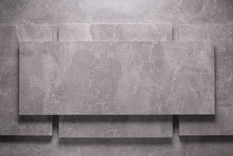 Abstract Grey Background Texture at Table or Wall. Front View of Gray ...