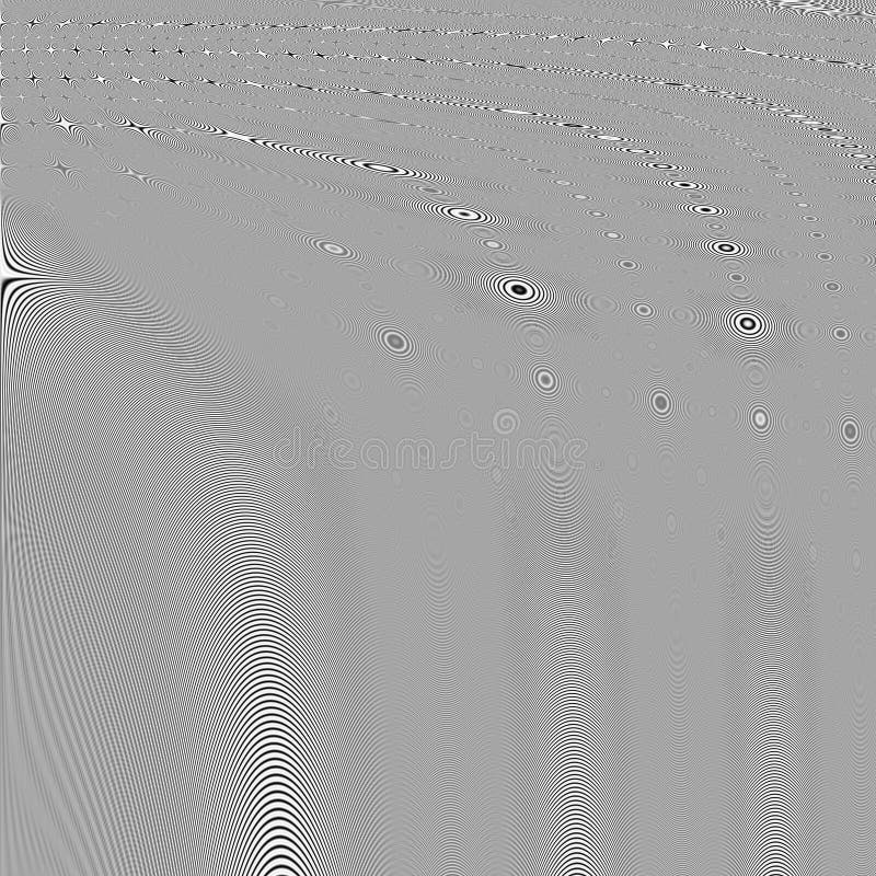 Abstract Grey Background with Wavy Blurry Patterns Stock Illustration ...