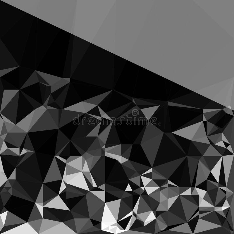 Abstract Grey Wallpaper Polygon. Geometric Triangle Background. Stock ...