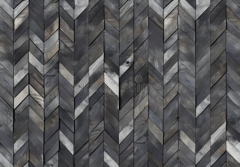 Abstract Grey Chevron Wood Texture Seamless Pattern Stock Illustration ...