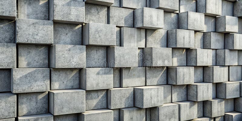 Abstract Grey Concrete Block Wall Texture a Seamless IndustrialInspired ...
