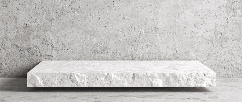 An Abstract Grey Concrete Wall with a Light Grey Plaster Texture As a ...