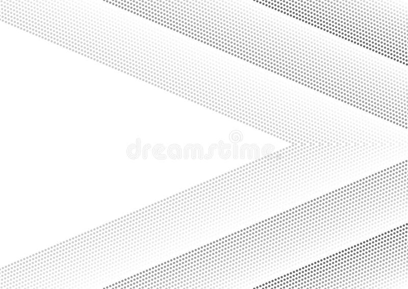 Abstract Grey Dotted Arrows Geometric Tech Background Stock ...