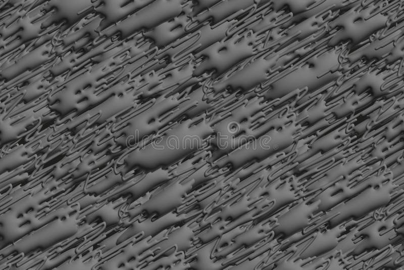 Abstract Grey Dripping Liquid Stroke Seamless Pattern Stock ...