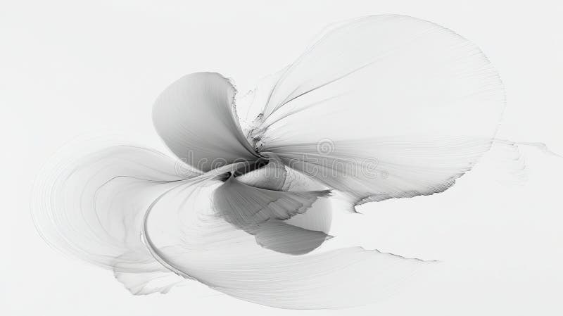 Abstract Grey Flower Swirl, Studio Backdrop, Design Element Stock ...
