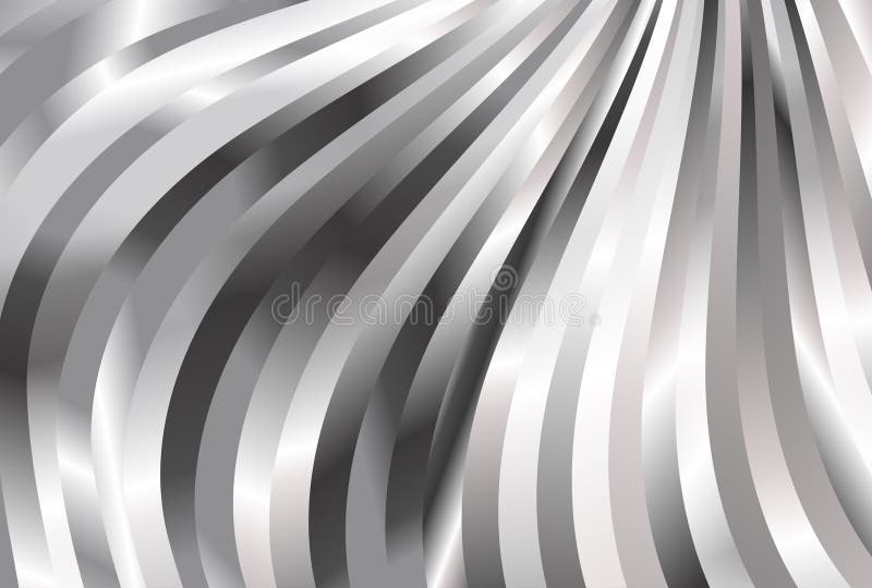 Abstract Grey Gradient Wavy Stripes Background Vector Image Beautiful ...