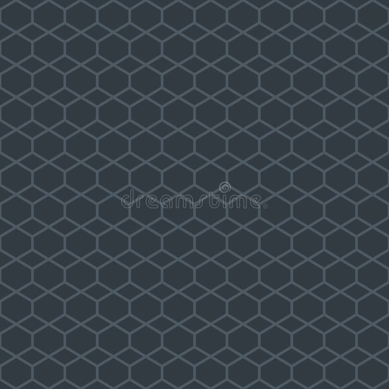Abstract Grey Grid, Seamless Pattern Stock Vector - Illustration of ...