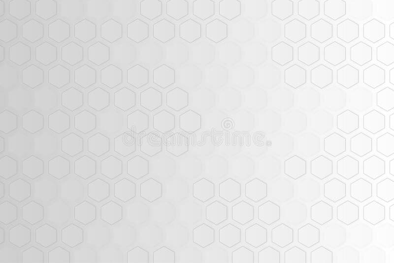Hexagon Pattern Background in Grey Colour and Line Art Black and White ...