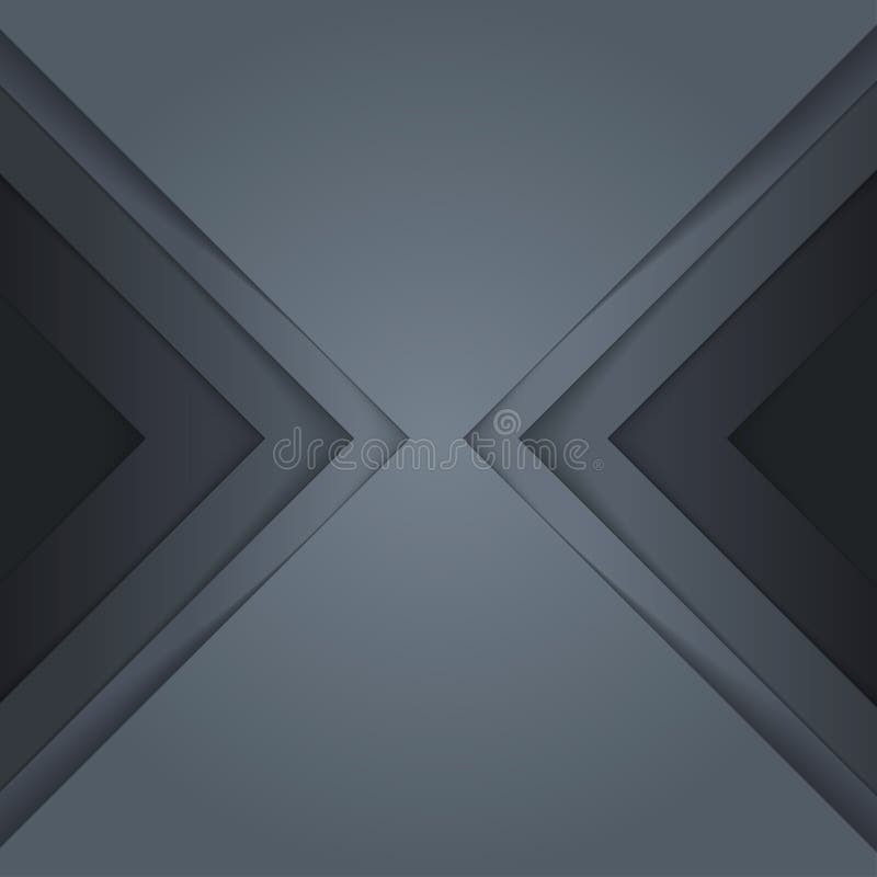 Abstract Grey Paper Triangle Shapes Background Stock Vector ...