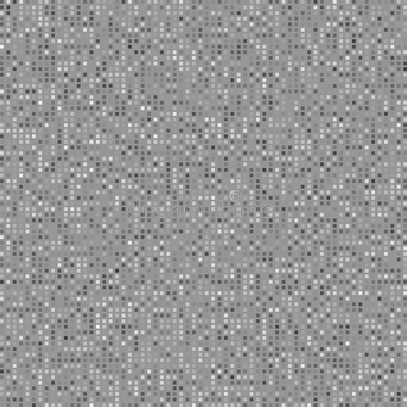 Abstract Grey Pixel Pattern Stock Vector - Illustration of cover ...