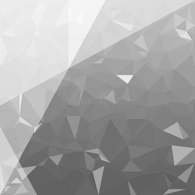 Abstract Grey Polygon Background. Vector Illustration. Stock Vector ...