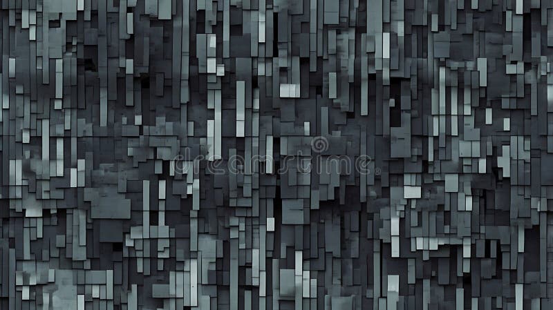Abstract Grey Rectangular Block Pattern Design Stock Illustration ...