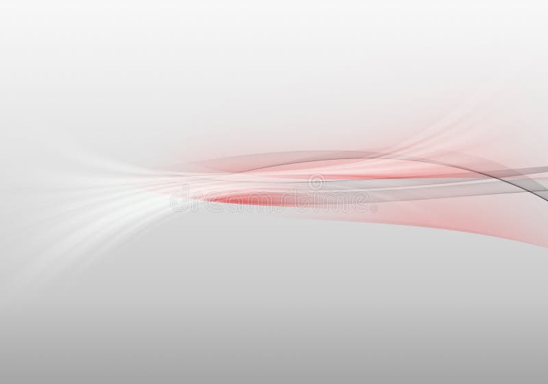Abstract Grey and Red Background Waves. Bright Abstract Background ...