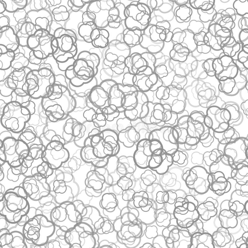 Abstract Grey Seamless Pattern Stock Illustration - Illustration of ...