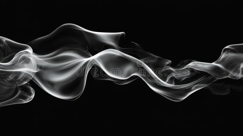 Grey Smoke Abstract Background. Stock Illustration - Illustration of ...