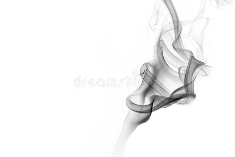 Abstract Grey Smoke on White Background Stock Image - Image of concept ...