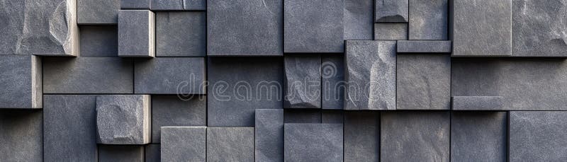 Abstract Grey Stone Blocks Texture, 3D Render, Geometric Pattern ...